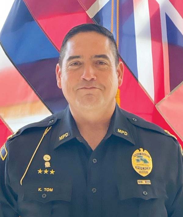 Tom promoted to assistant chief | News, Sports, Jobs - Maui News